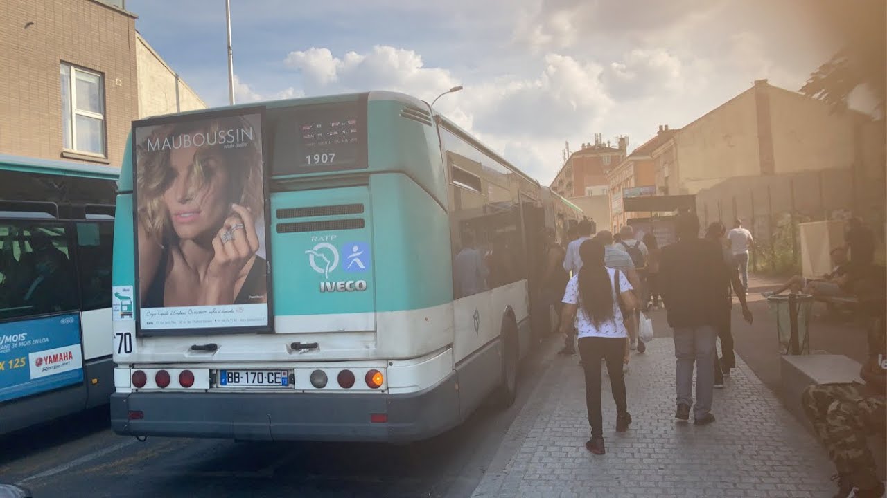 Bus RATP — Ligne 150 — Pierrefitte Stains — Porte de la Vilette ...
