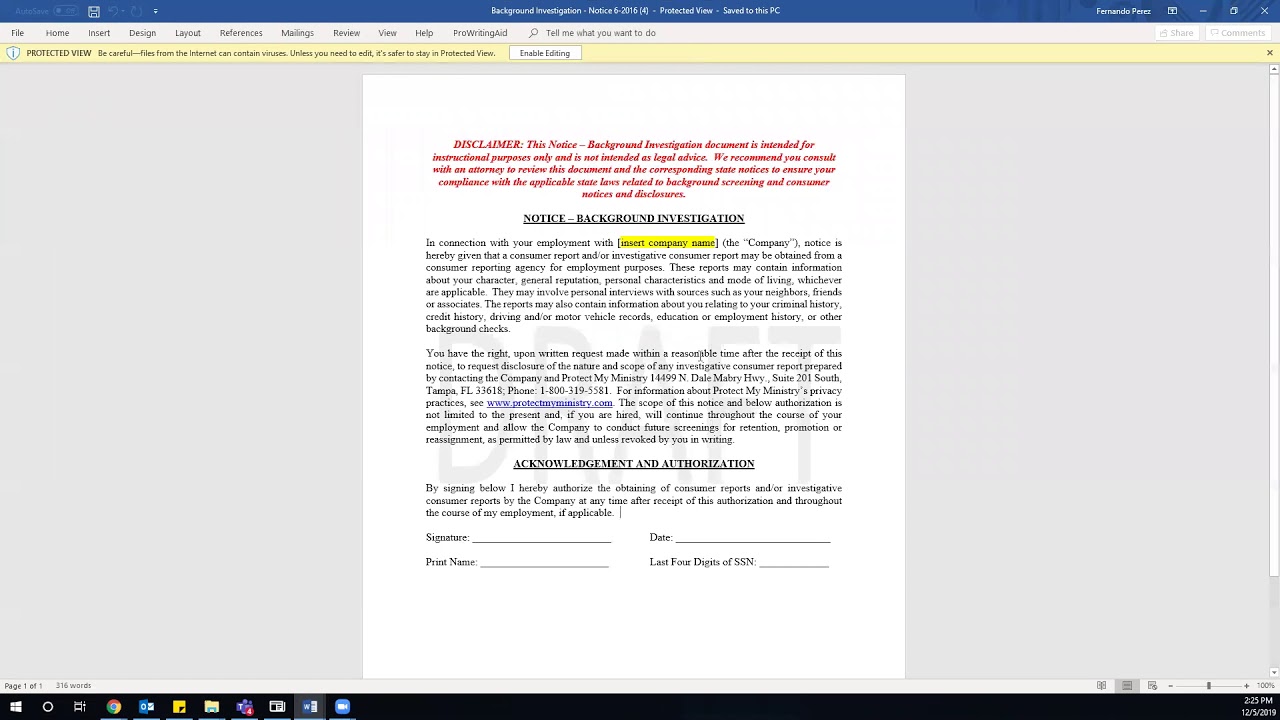 Paper Consent Form Instructions - YouTube