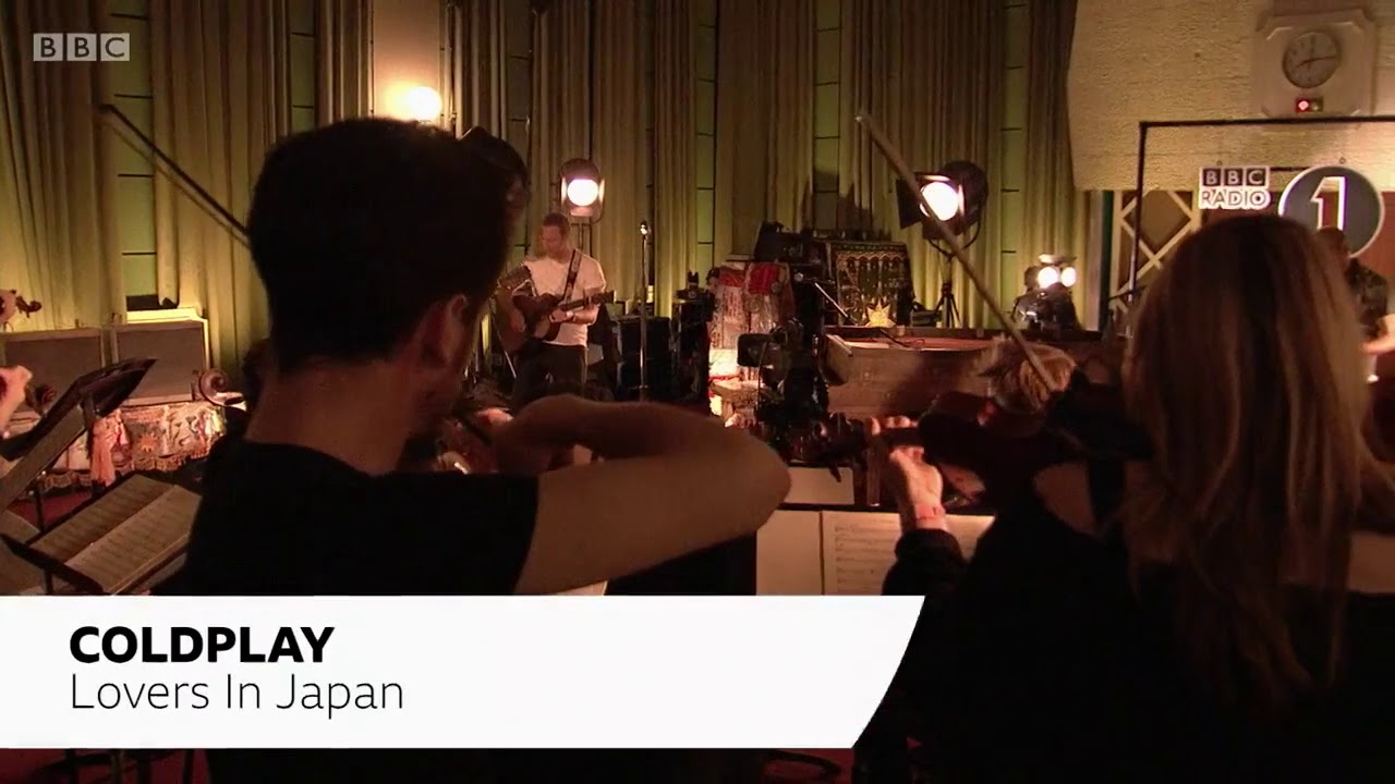 Coldplay - Lovers In Japan (BBC Radio 1, London 2019) - YouTube