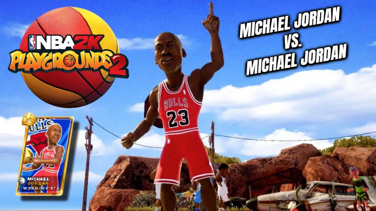 NBA 2K Playgrounds 2 Gameplay - Michael Jordan vs. Michael Jordan - YouTube