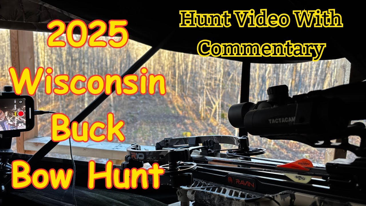 Wisconsin 2025 Buck Bow Hunt, Hunt Video and Commentary, Not What I ...