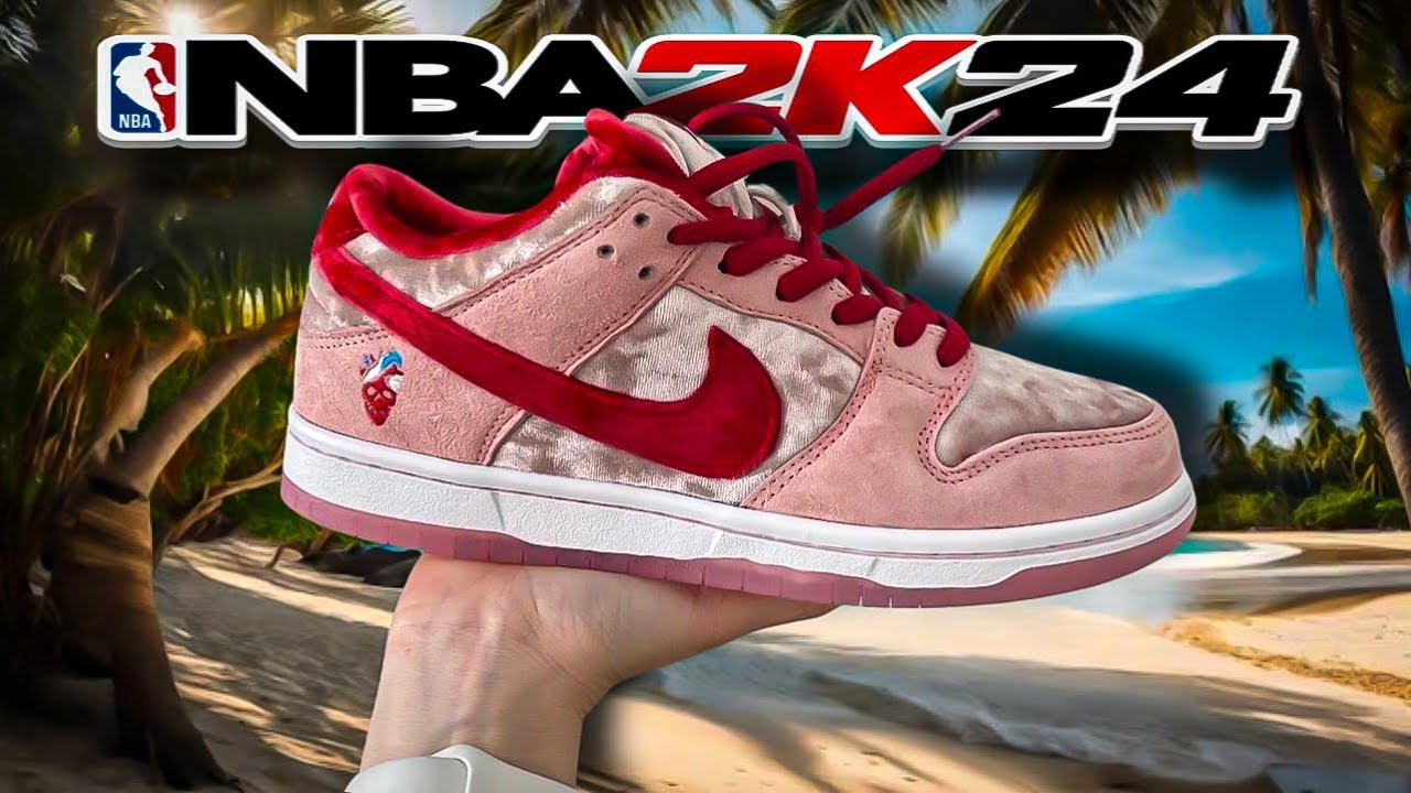 HOW TO MAKE Nike Dunk Low “StrangeLove Skateboards” In NBA 2K24 Shoe ...