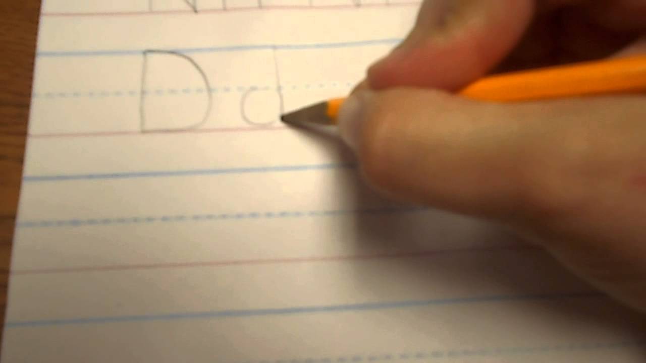 Writing D instruction - YouTube