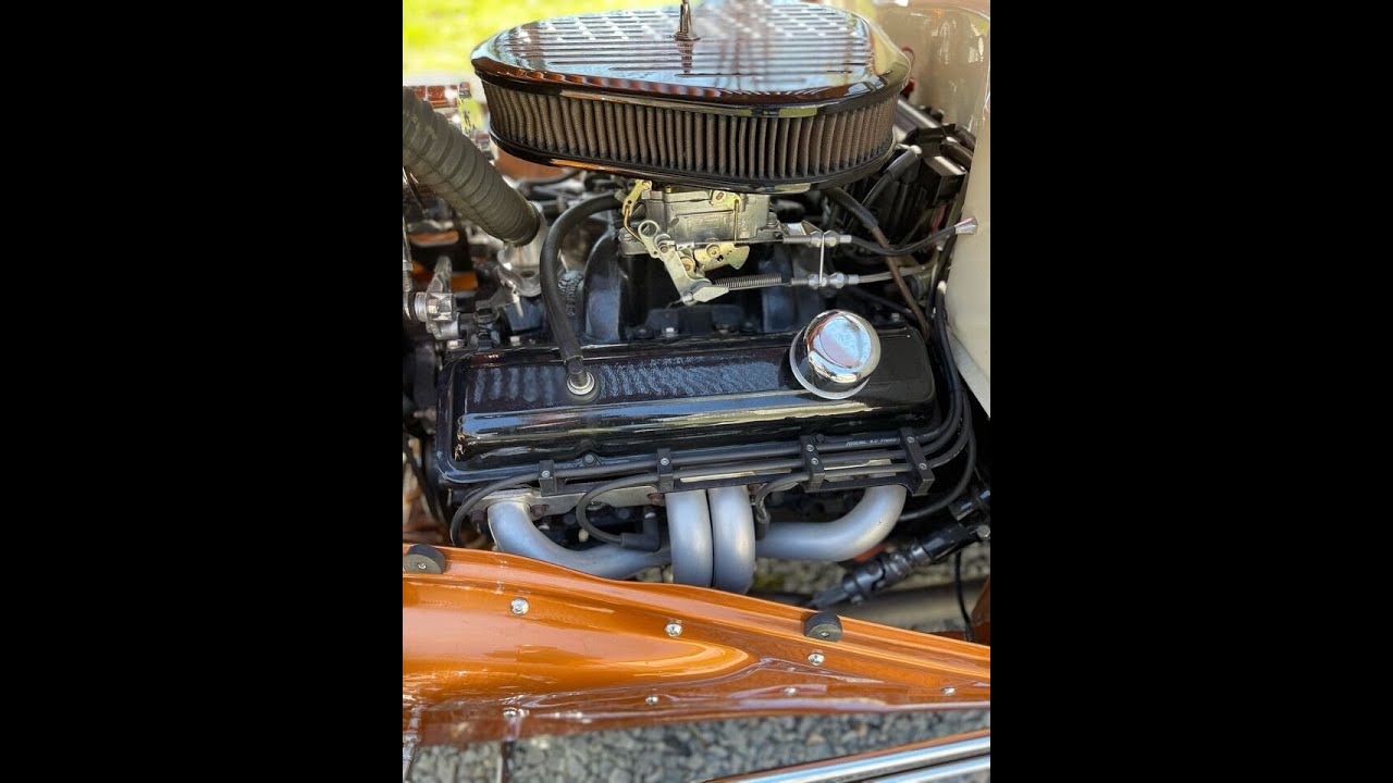 1934 Ford Model A Roadster Hot Rod Convertible Video 2 - Engine 1 - YouTube