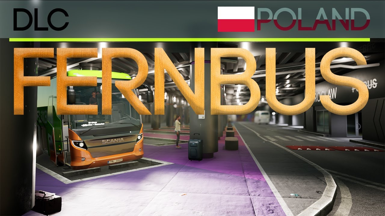 Fernbus Simulator: Best DLC - Poland - YouTube