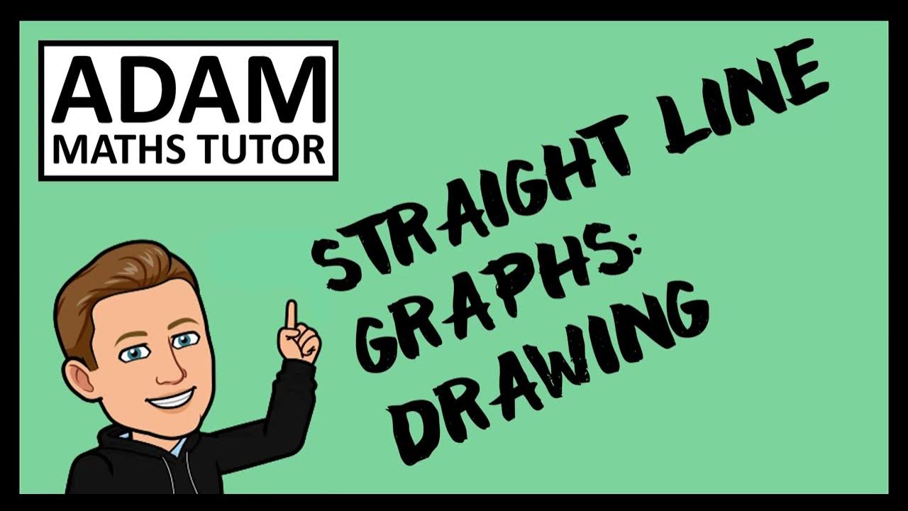 GCSE Straight Line Graphs: Drawing - Adam Maths Tutor - YouTube