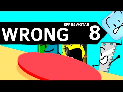 BFPS5WGTA6 8 (BFB YTP): Questions About Things