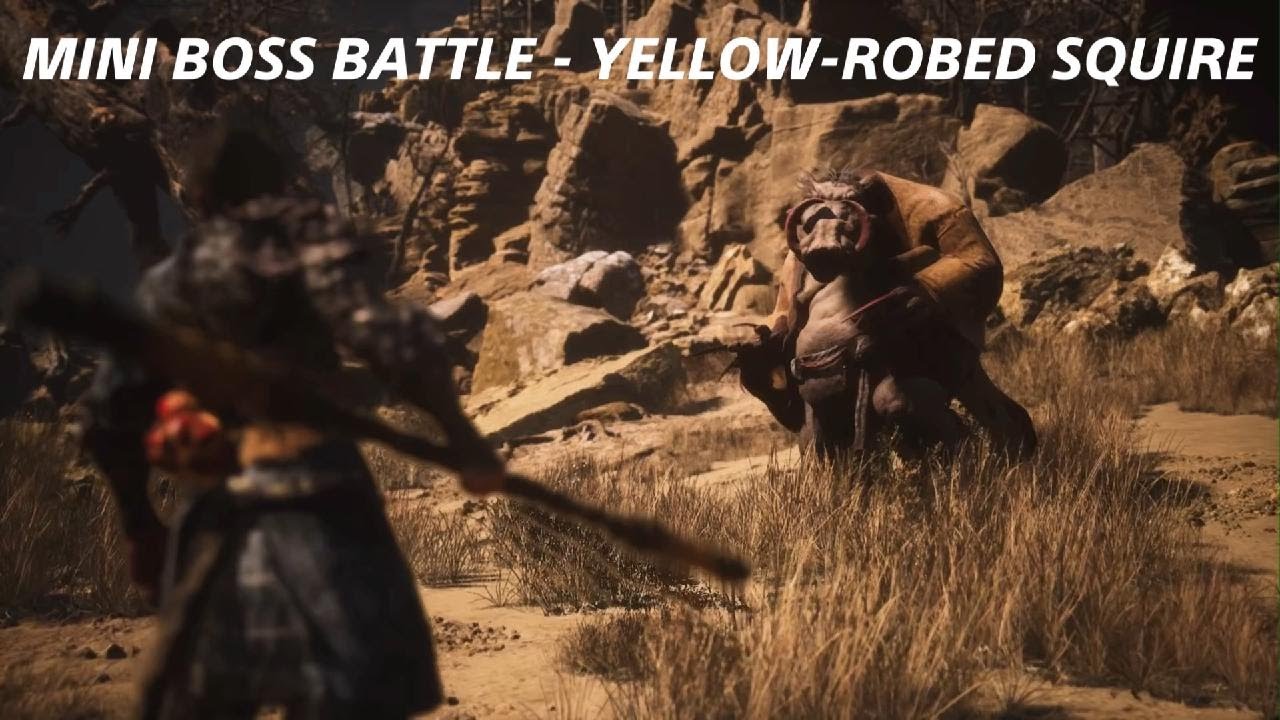 Black Myth Wukong - Mini Boss Yellow-Robed Squire - YouTube