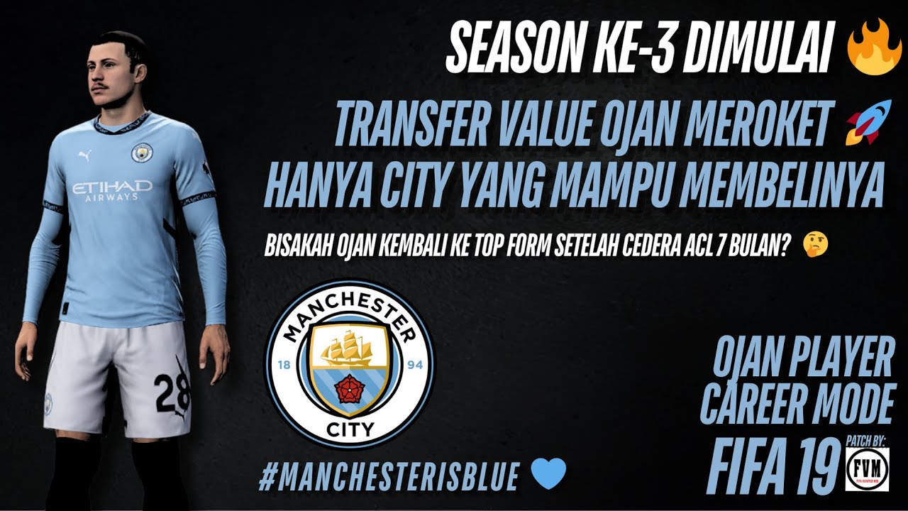 PCM FIFA 19🧍‍♂️⚽ [3rd SEASON BEGINS]🔥😱 | #12 | MANCHESTER IS BLUE! 💙 ...