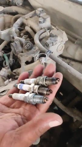 Alto spark plug change - YouTube