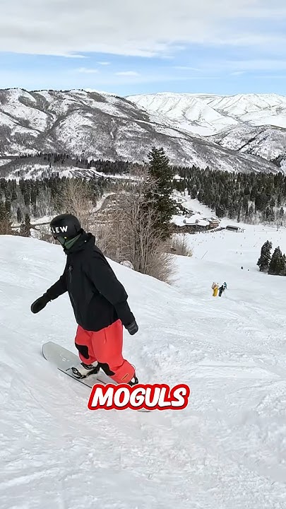 Learn to ride moguls to gain advanced snowboard skills #snowboarding @outdoormasterUS - YouTube