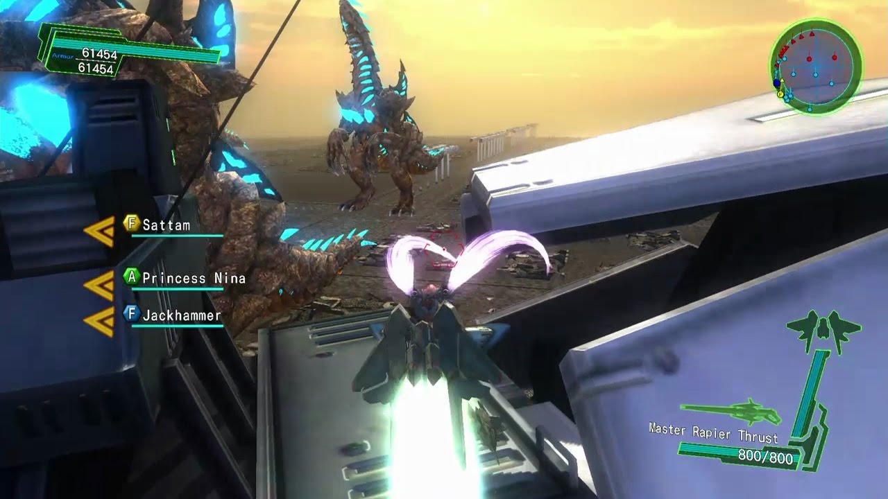 EDF Earth Defense Force 4.1 Online - Lose 59k in One Frame [71 Battle ...