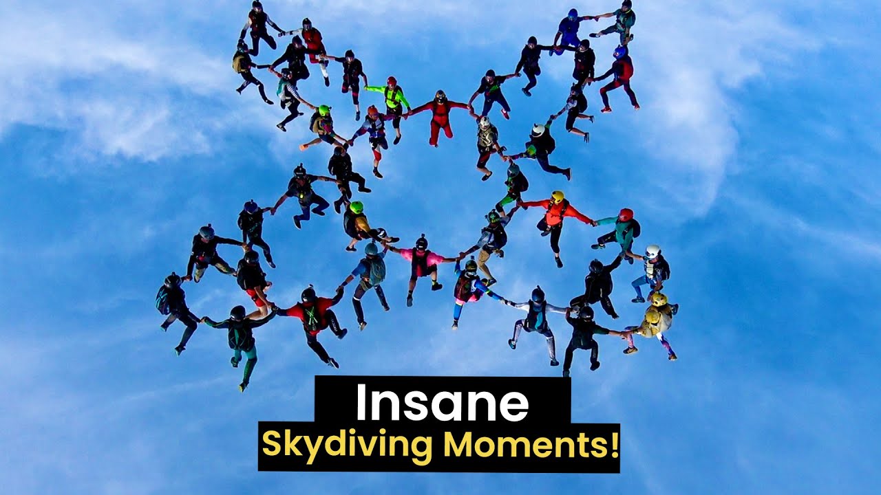 Top Skydiving Moments - YouTube