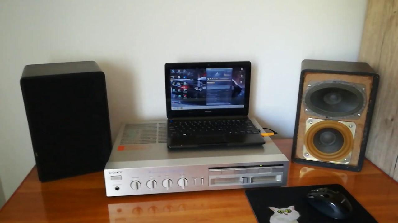 Sony TA-AX3 and RFT Kompaktbox B9131 - YouTube