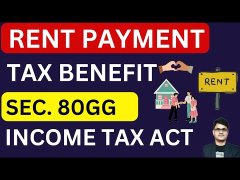 Rent Payment Tax Benefit u/s 80GG | How to Claim deduction on Rent Paid ...