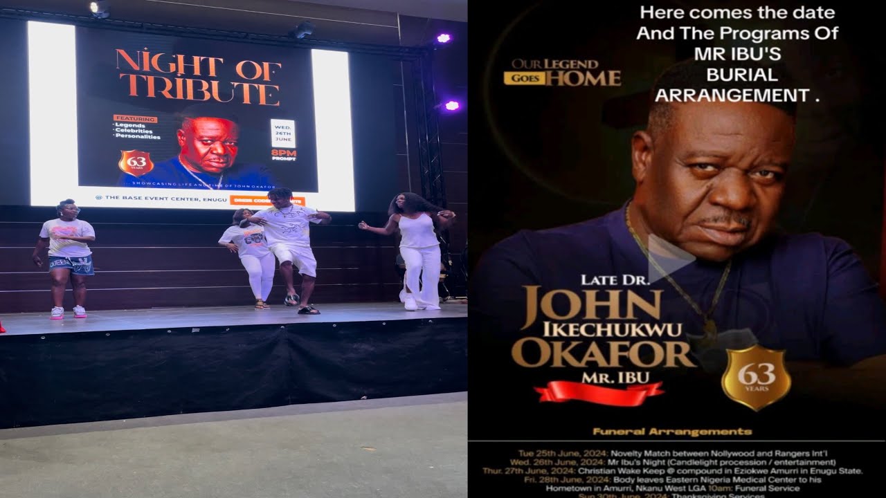 Mr Ibu burial Dance - YouTube