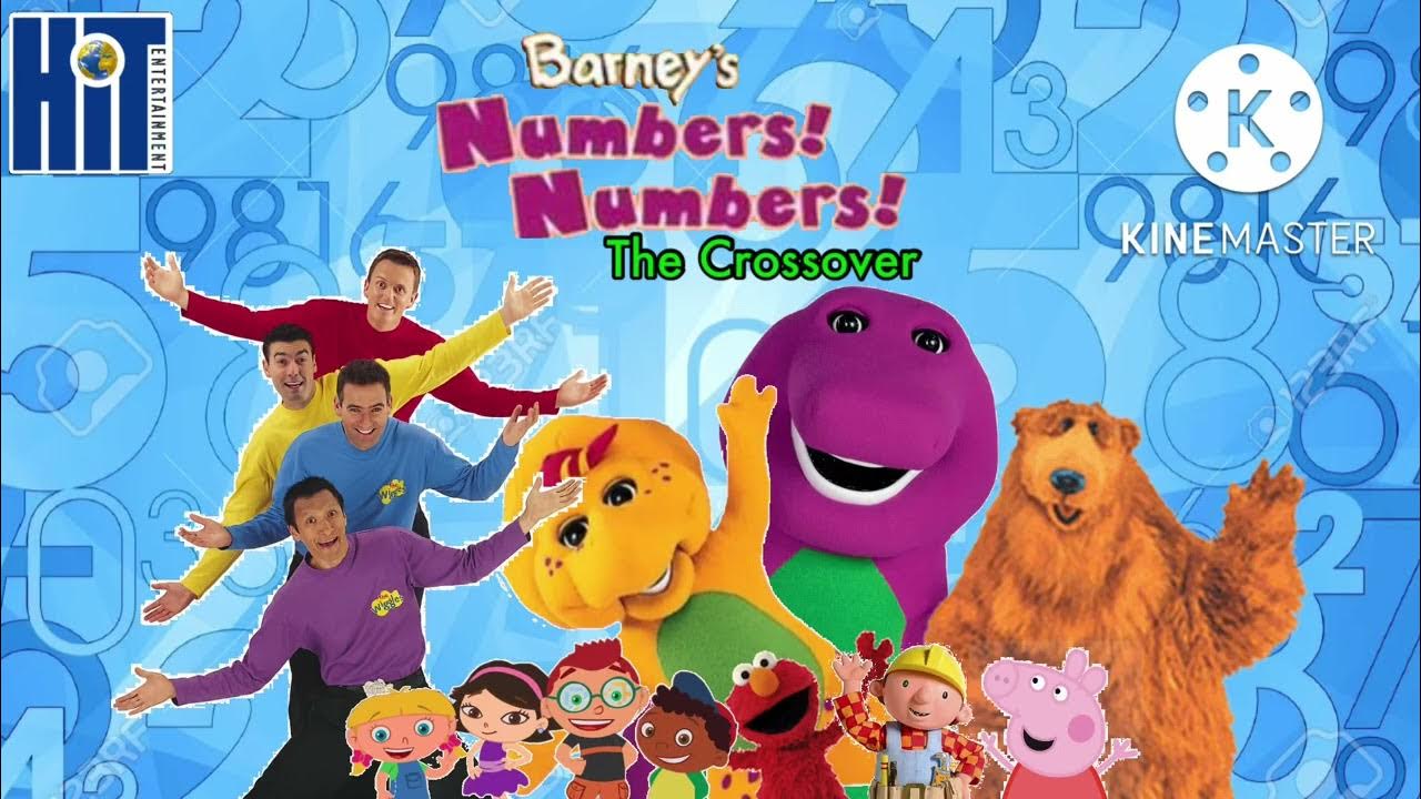 A Counting Barney Crossover Thumbnail for @Bradley Browne Productions - YouTube
