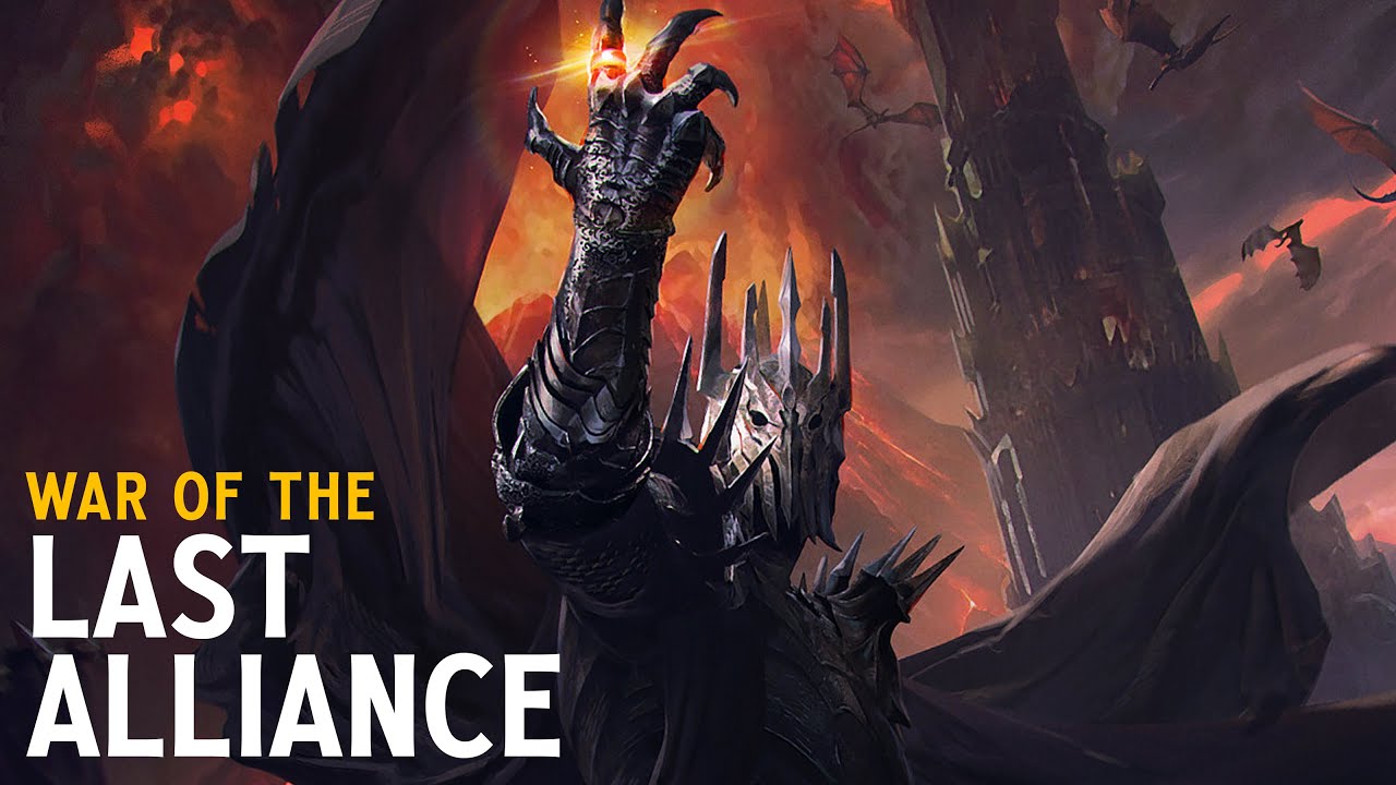 War of the Last Alliance | Lord of the Rings Lore - YouTube