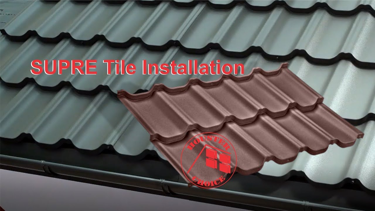 SUPRE Tile Installation - YouTube
