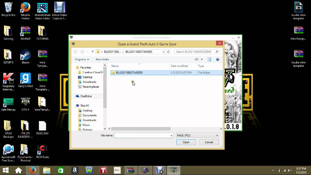GTA 5 SAVE EDITOR- TUTORIAL- NEWEST VERSION - YouTube