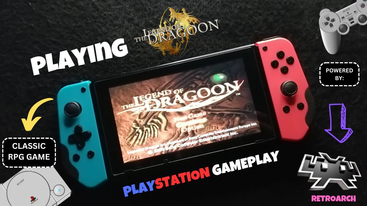 Playing Legend Of Dragoon On The Nintendo Switch - YouTube