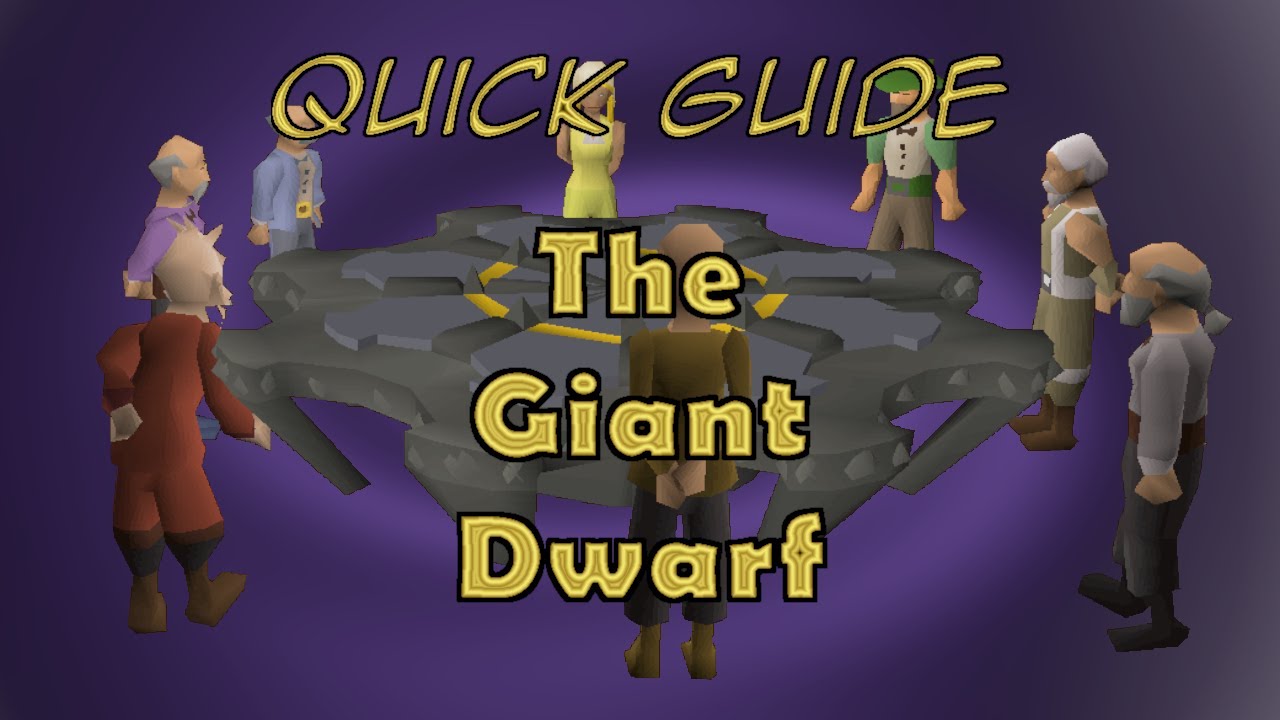 The Giant Dwarf Quest Guide (OSRS) - YouTube