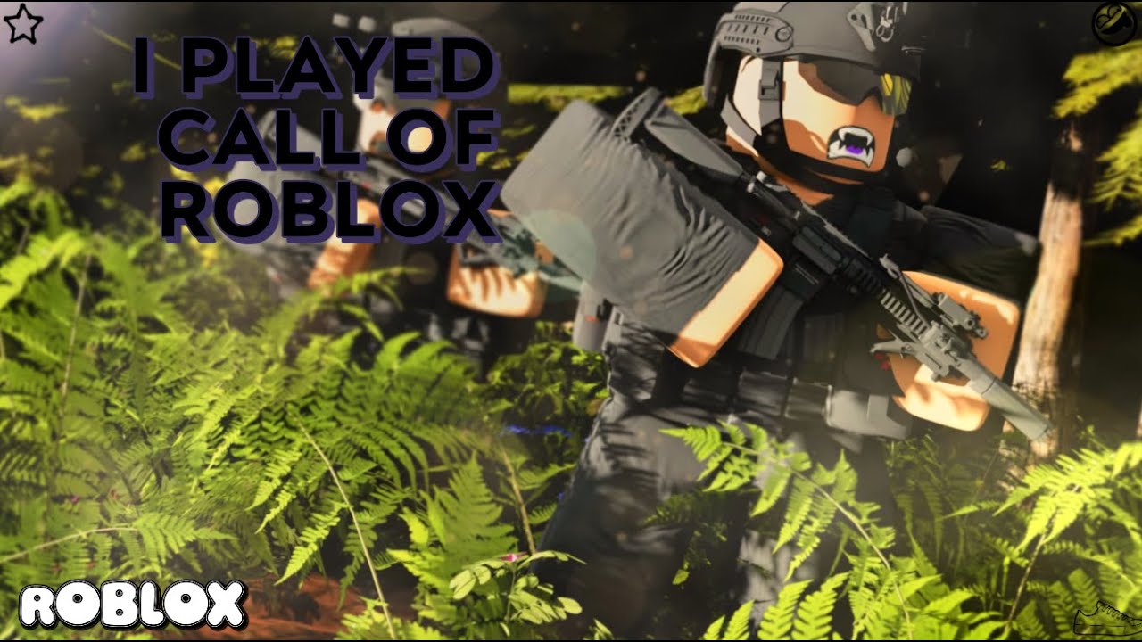 I Played call of ROBLOX and it was a crazy war - YouTube