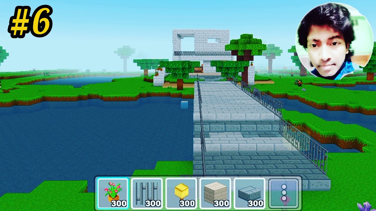 blocky craft (build my new village#6) /Littlelive🔥 2022 - YouTube