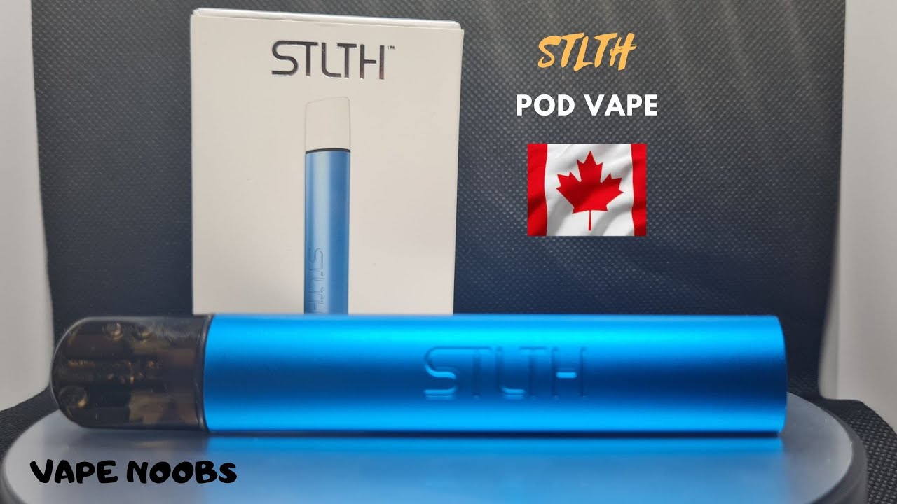 STLTH Pod Vape System Review - A Canadian Product - YouTube
