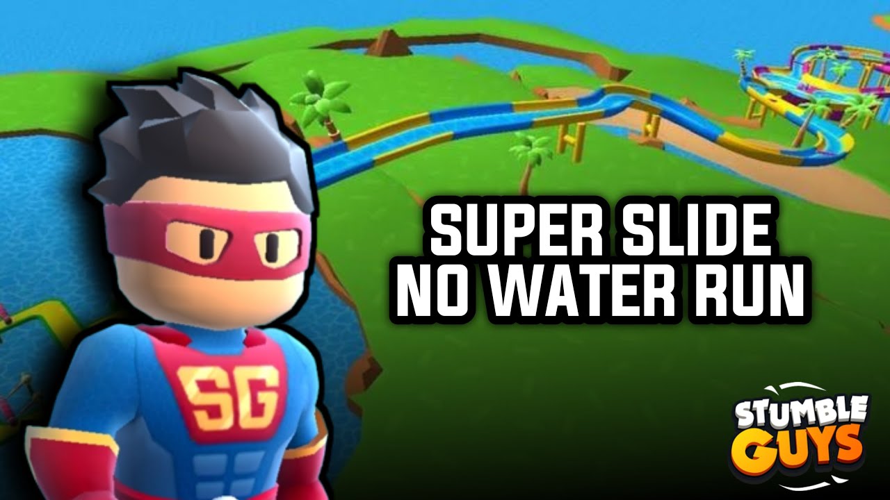 Winning Super Slide Without Touching Water 💧 | A Classic Stumble Guys ...