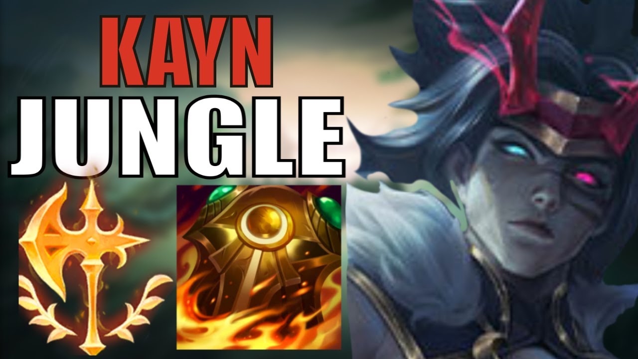 TANK RED KAYN IS SLEEPER OP.... (RHAAST) KAYN JUNGLE GUIDE - Kayn ...