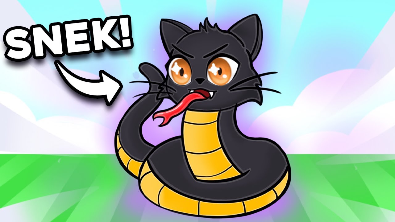 ROBLOX BUT I BECAME A SNAKEY SNAKE... 😱 - YouTube