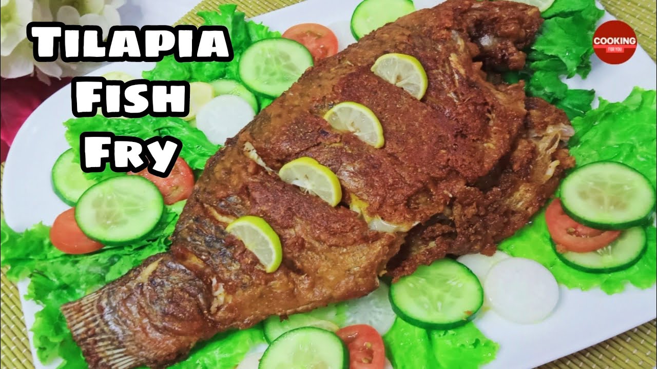 Tilapia Fish Fry | Chira Fried Fish | Recipe Cooking For You - YouTube