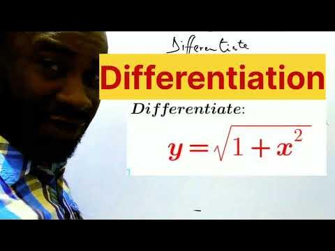 How to Differentiate composite Functions with radical. - YouTube
