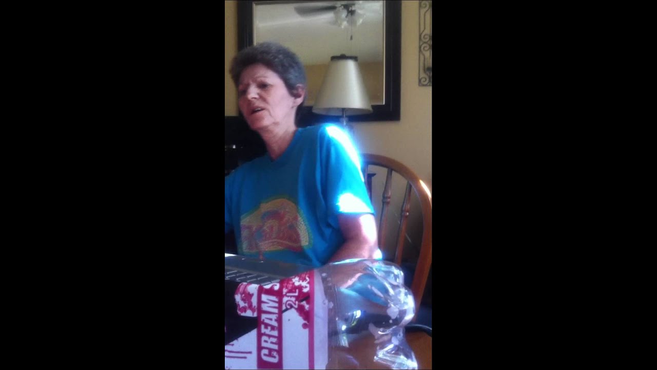 old lady scared by scary maze game - YouTube