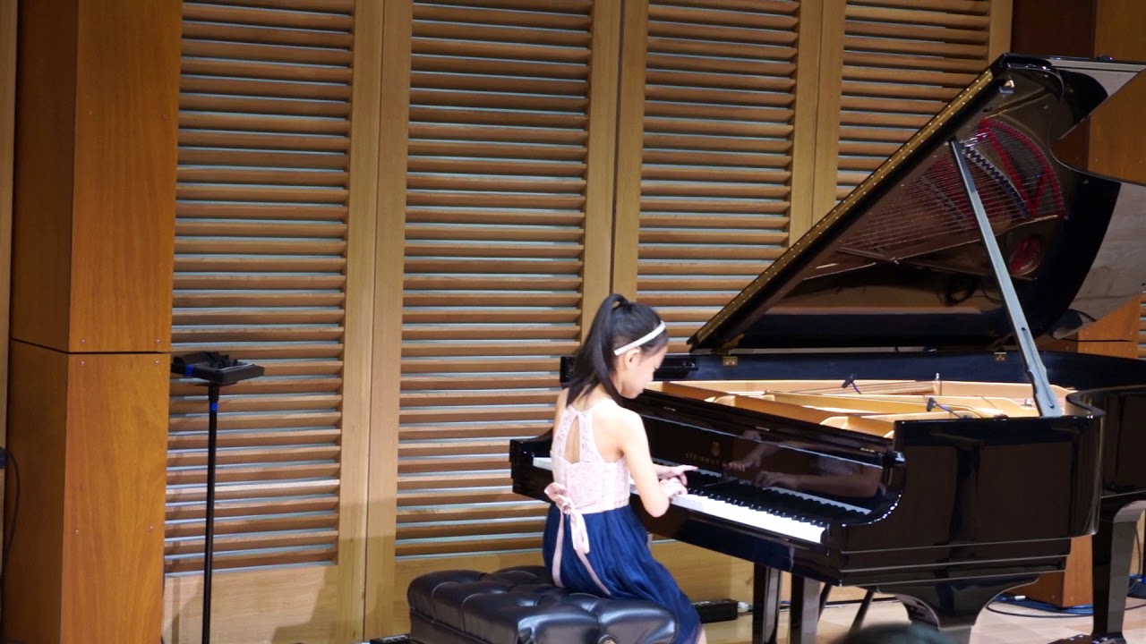 Bach Gigue - Zoe Hu State Piano Competition Liberty University 10/25 ...
