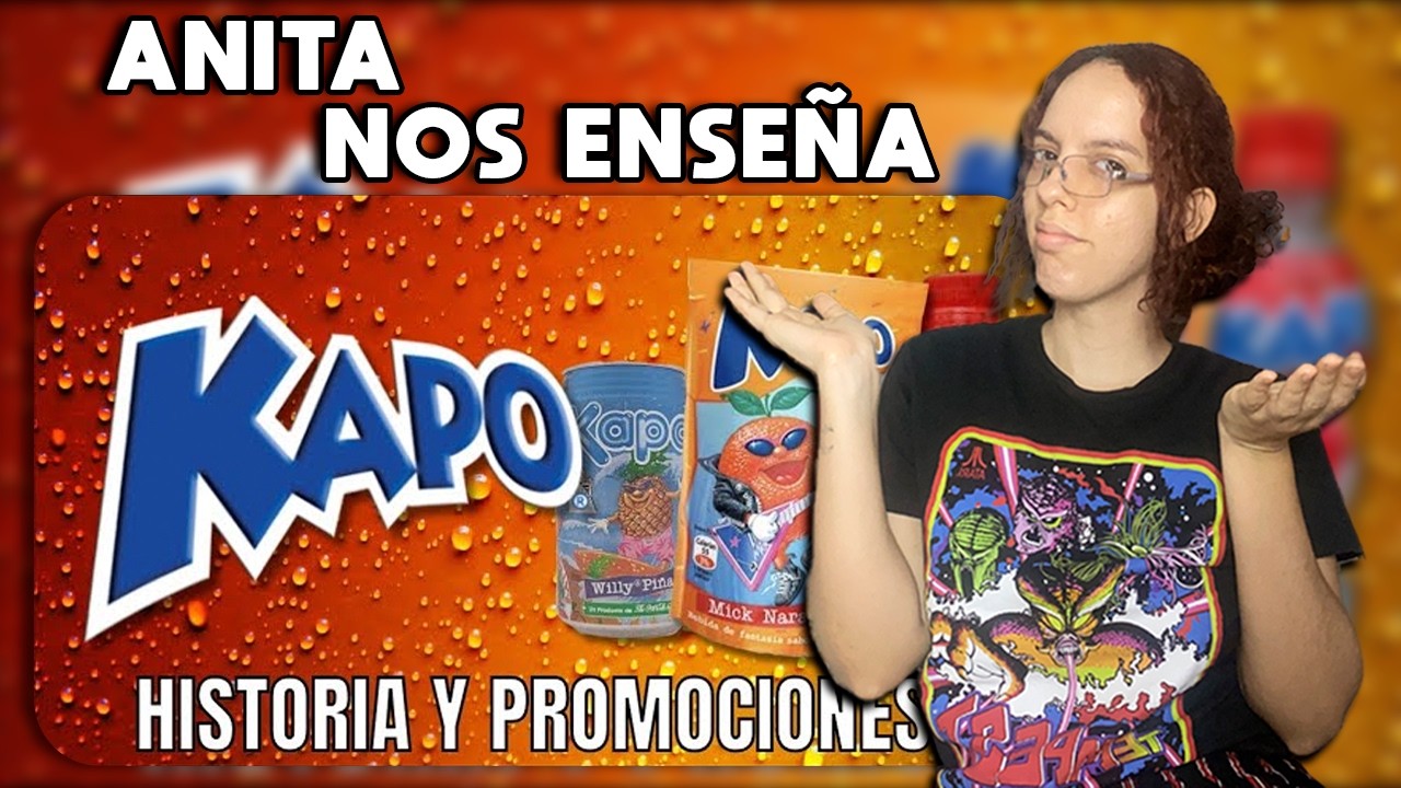 Anita nos muestra: Jugo Kapo Historia, Promociones y Actualidad - YouTube