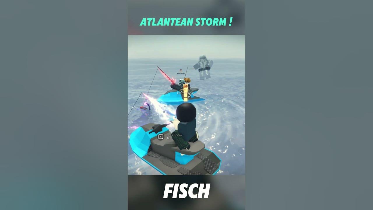 Atlantean Storm Update and Catch Secret Fish in Roblox Fisch - YouTube