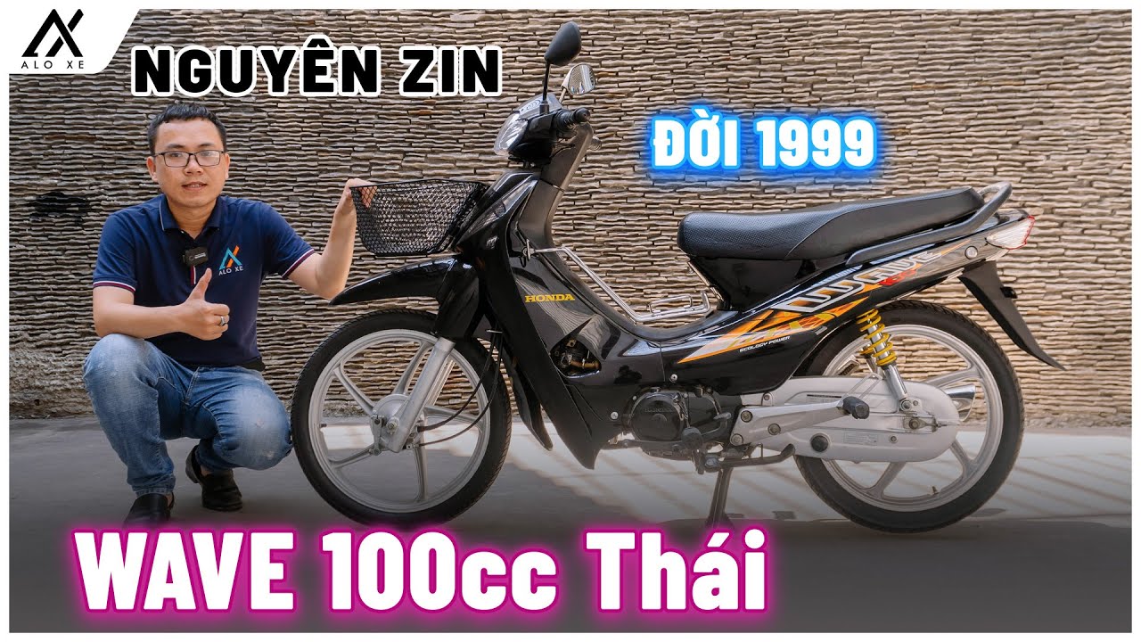 Honda Wave 100cc đời 1999 nguyên zin, siêu đẹp máy ngon, sang tên toàn ...