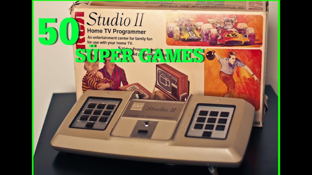 RCA STUDİO II (50 SÜPER GAMES ) - YouTube