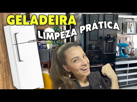 COMO LIMPAR A GELADEIRA COM PRATICIDADE E SEM NHE-NHE-NHEM! IDEIAS PARA LIMPAR BEM A GELADEIRA!