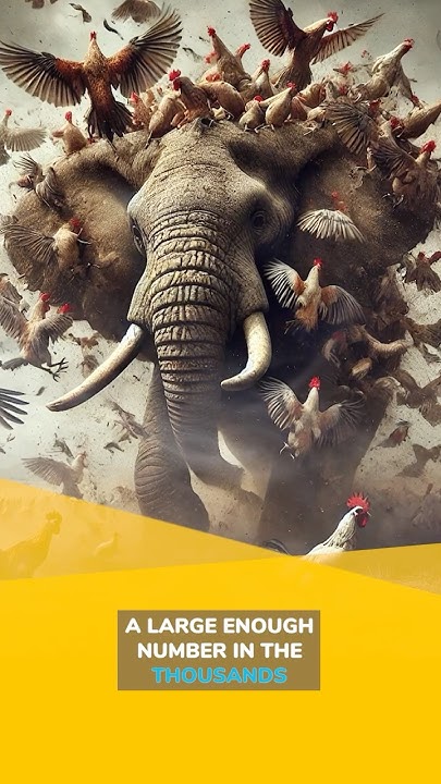 Chickens vs Elephants: The ULTIMATE Showdown - YouTube