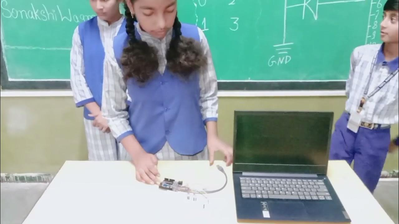 2 Bit Binary counter by using Arduino | Saraswati Vidhya mandir| Dewas | Session 2024-25 - YouTube