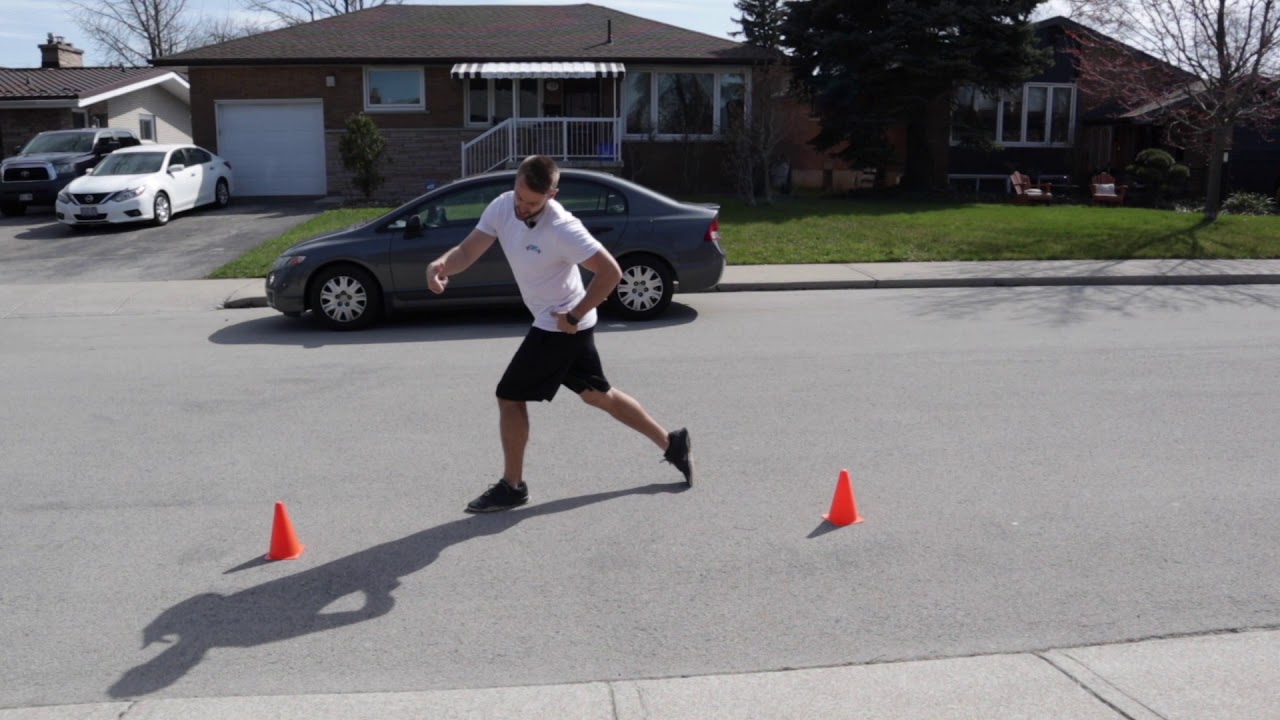 Crossover Step into a Sprint - YouTube