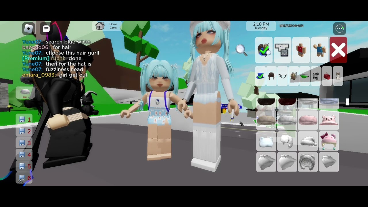 showing my bestie how to make a avatar copy us if u want! - YouTube