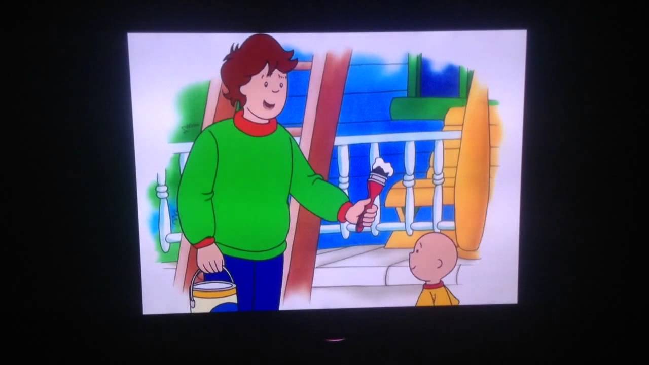 Caillou House Paint - YouTube