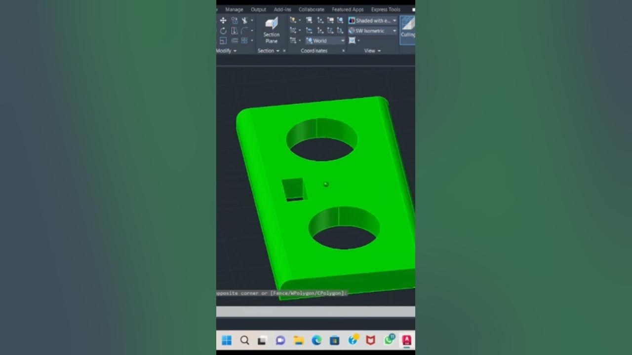 How To Make Hole In 3d AutoCAD YouTube how-to-make-hole-in-3d-autocad-youtube