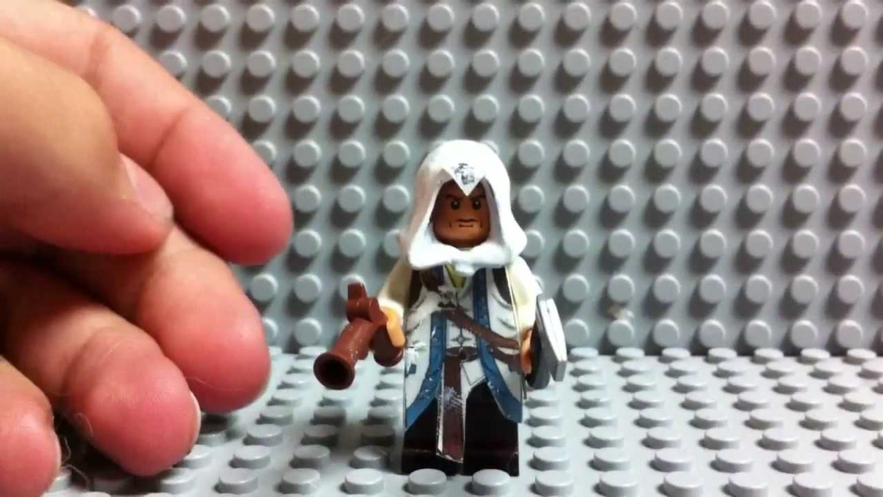 Assassins Creed 3 Custom Lego Connor Minifigure Youtube