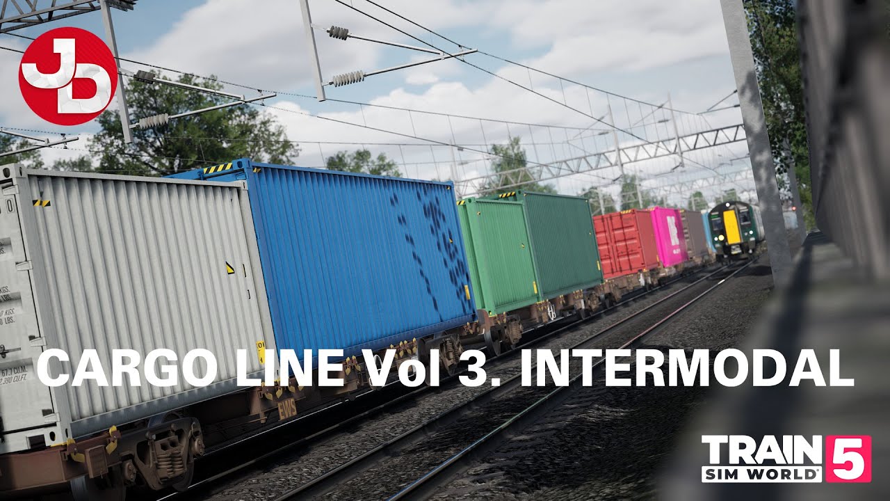 FIRST LOOK | Cargo Line Vol. 3 - Intermodal | Train Sim World 5 - YouTube