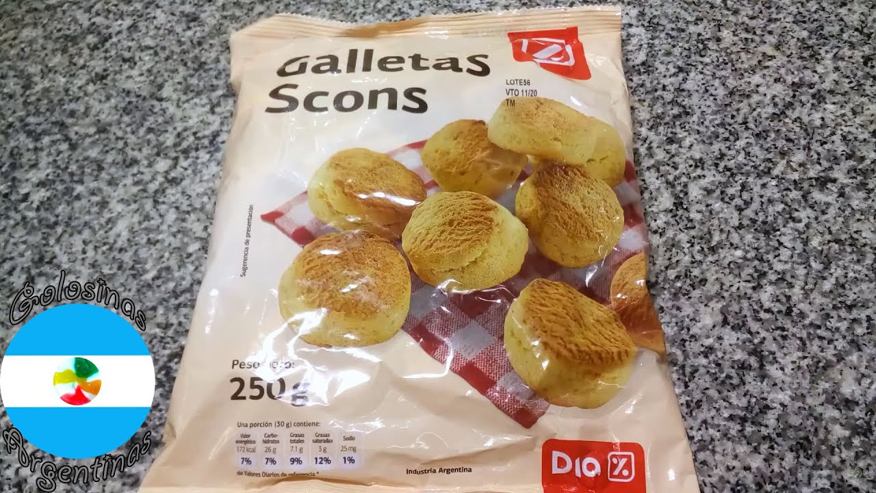 DIA % Galletas Scons Galletitas Dulces Limón, Vainilla y Manteca ...